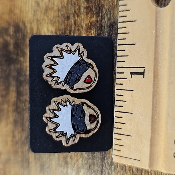 Jewelry | Gojo Stud Earrings Jujutsu Kaisen | Poshmark